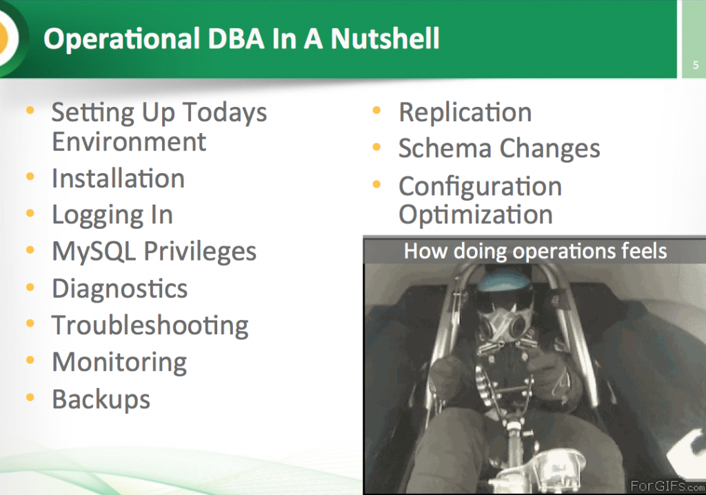 My Percona Live UK 2013 Tutorial: MySQL DBA In A Nutshell! Hands On!
