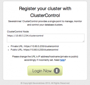 Creating a new Percona XtraDB Cluster with ClusterControl