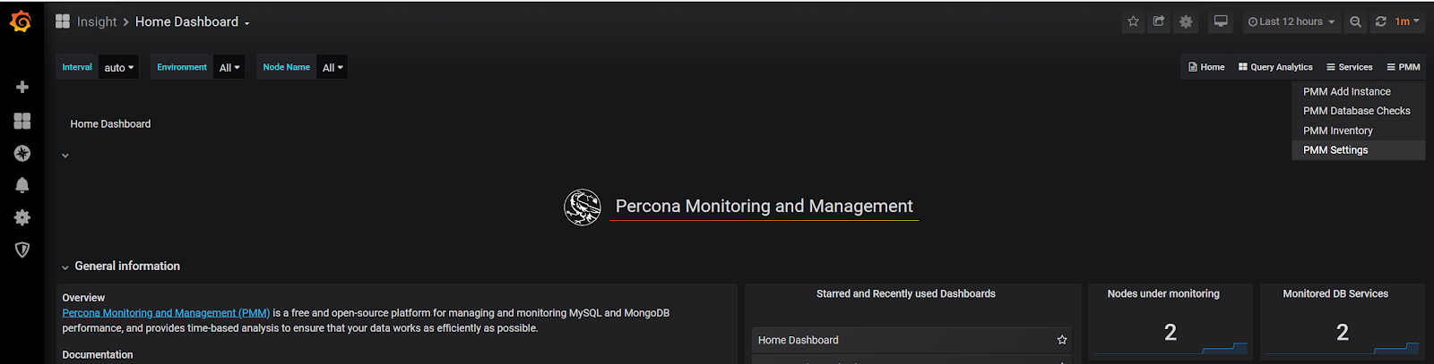 Running Security Threat Tool In Percona Monitoring and Management For ...