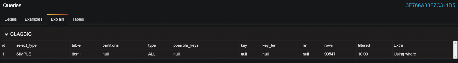 MySQL Query Performance Troubleshooting: Resource-Based Approach