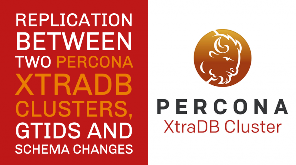 Replication Between Two Percona XtraDB Clusters, GTIDs and Schema Changes