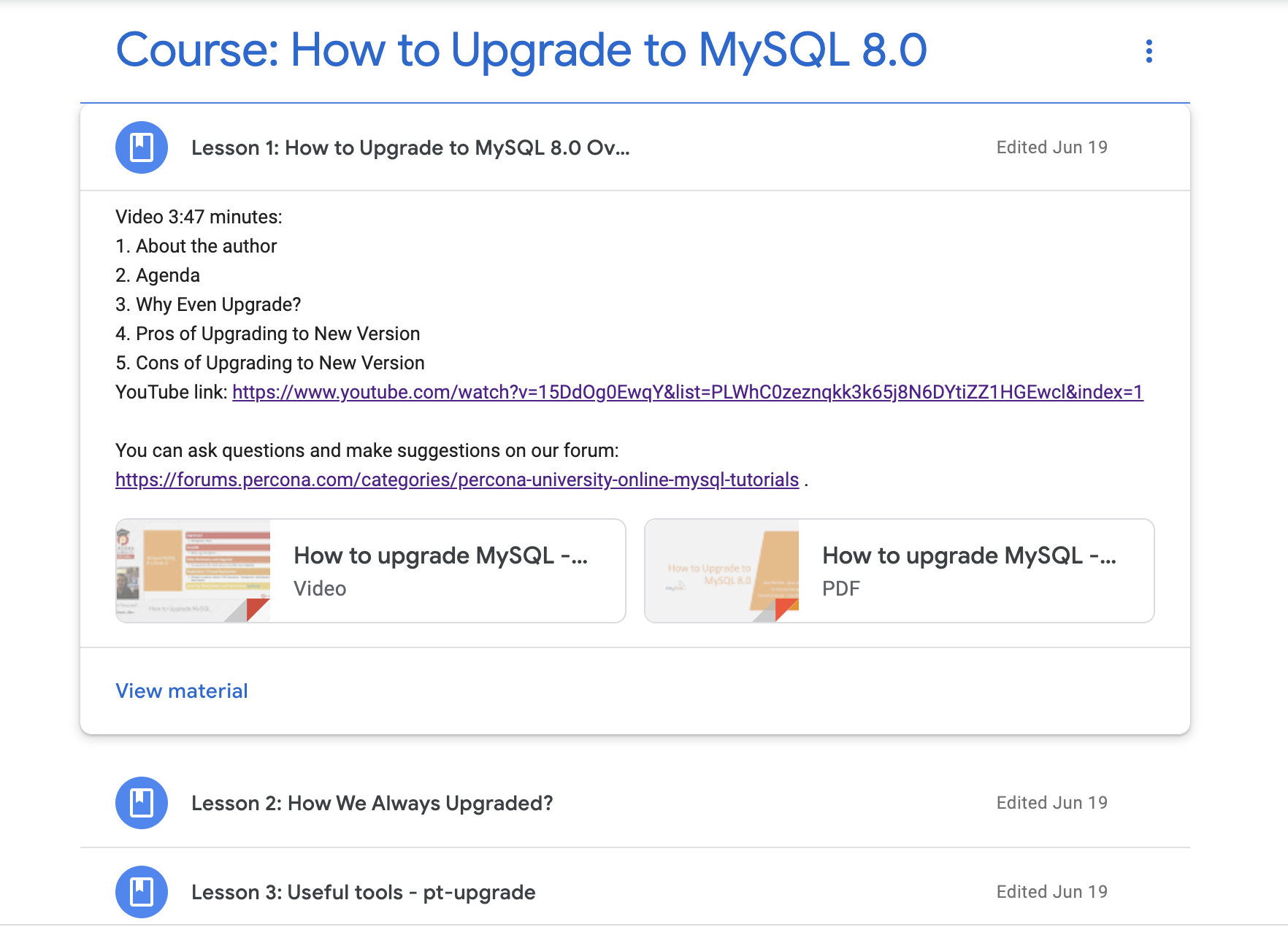 How to Upgrade to MySQL 8.0 – Free Course at Percona University Online