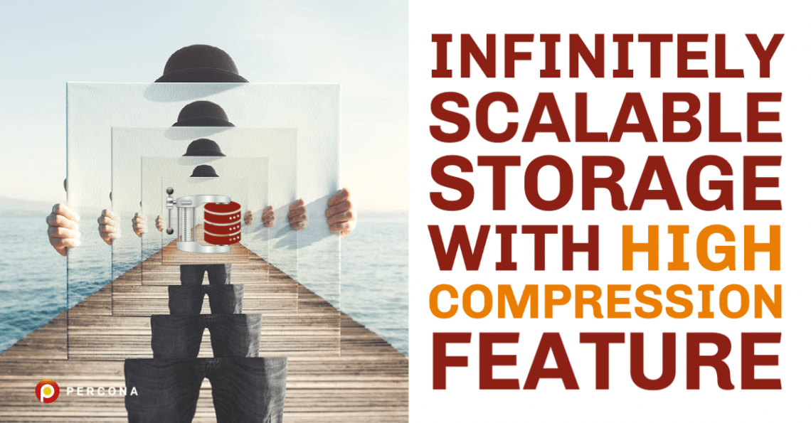 Infinitely Scalable Storage With High Compression Feature