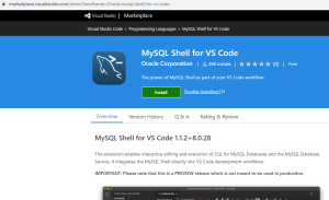 MySQL Shell For VS Code - Your New GUI?