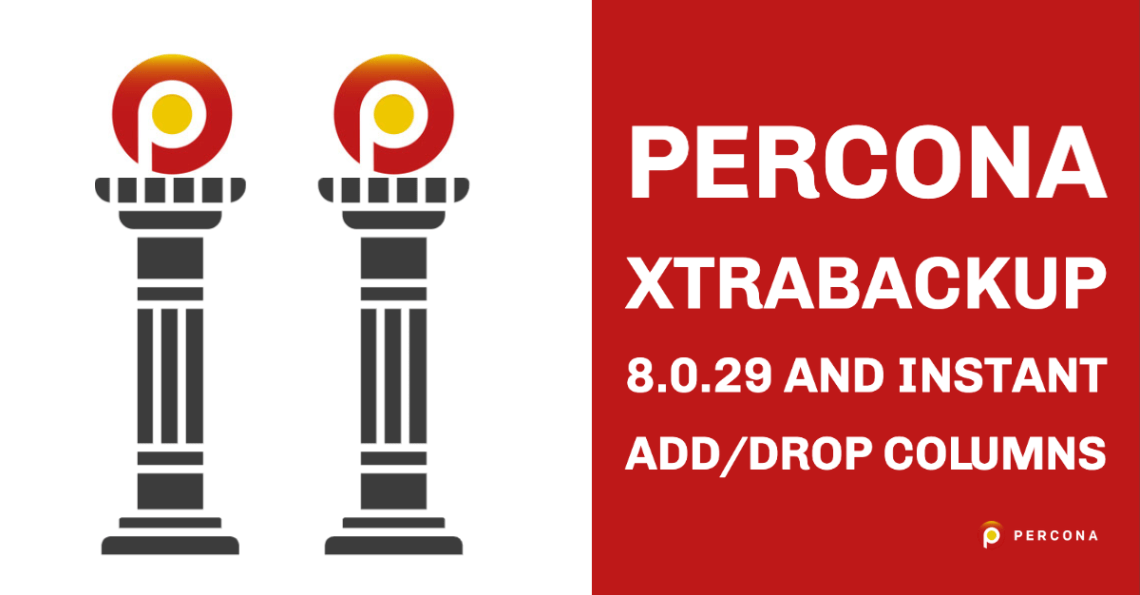 Percona XtraBackup 8.0.29 and INSTANT ADD/DROP Columns