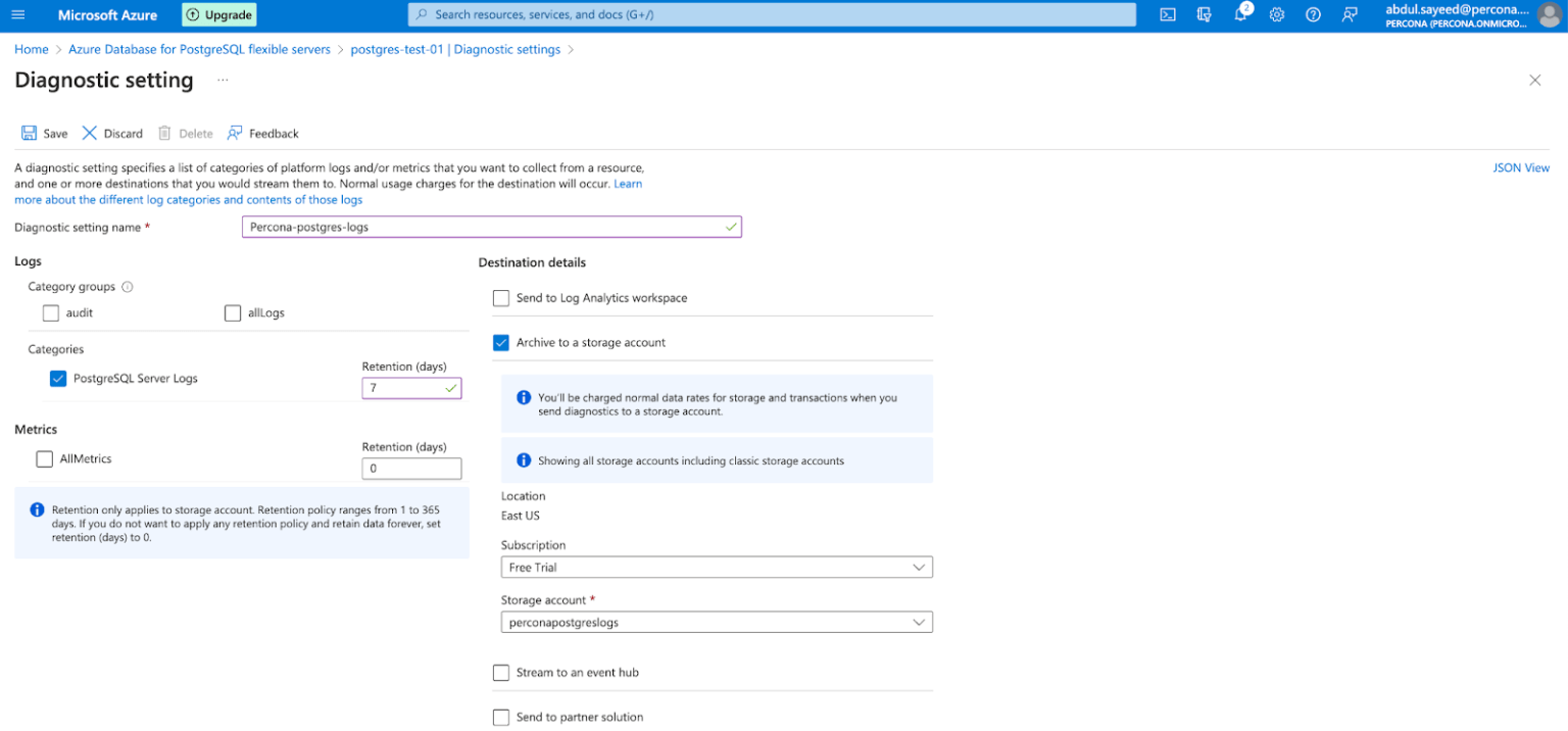 Generate a pgBadger Report From PostgreSQL Flexible Server Logs