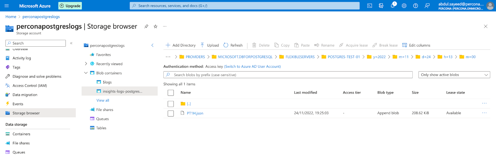 Generate a pgBadger Report From PostgreSQL Flexible Server Logs