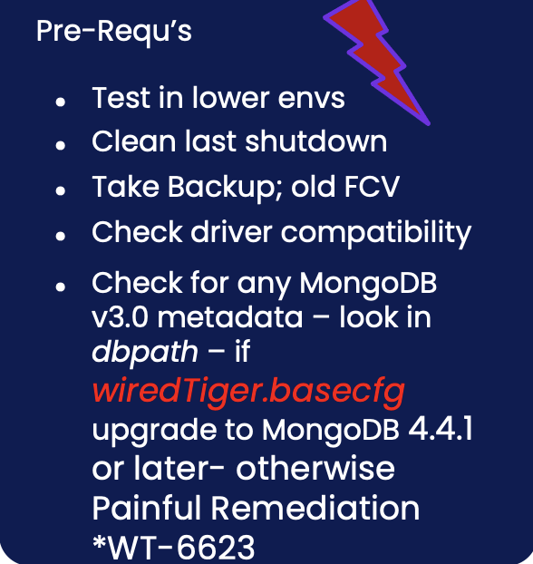 MongoDB V4.2 EOL Is Coming: How To Upgrade Now and Watch Out for the Gotchas!