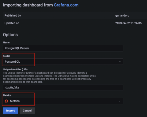 Monitoring a PostgreSQL Patroni Cluster