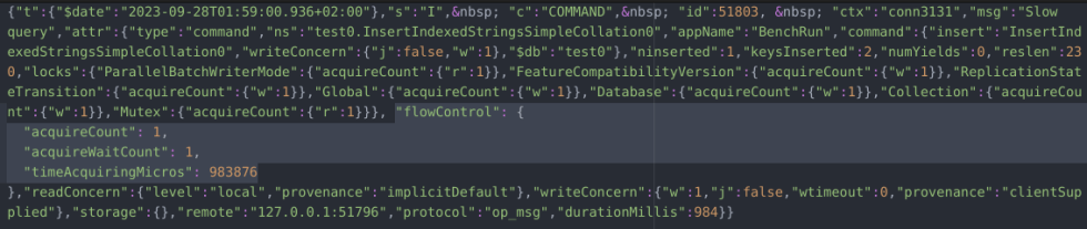 MongoDB Queries Slow Due to Flow Control but No Replication Lag?