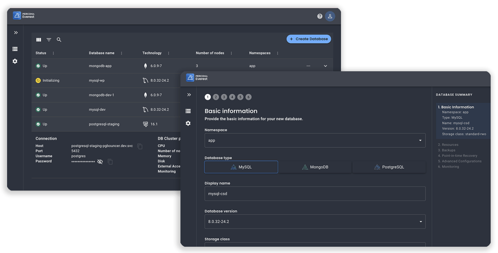 Percona Everest Beta: Transform Cloud-Native DB Management