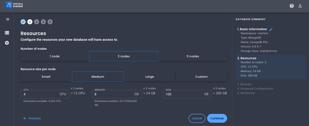 Deploying MongoDB on Kubernetes with Percona Everest