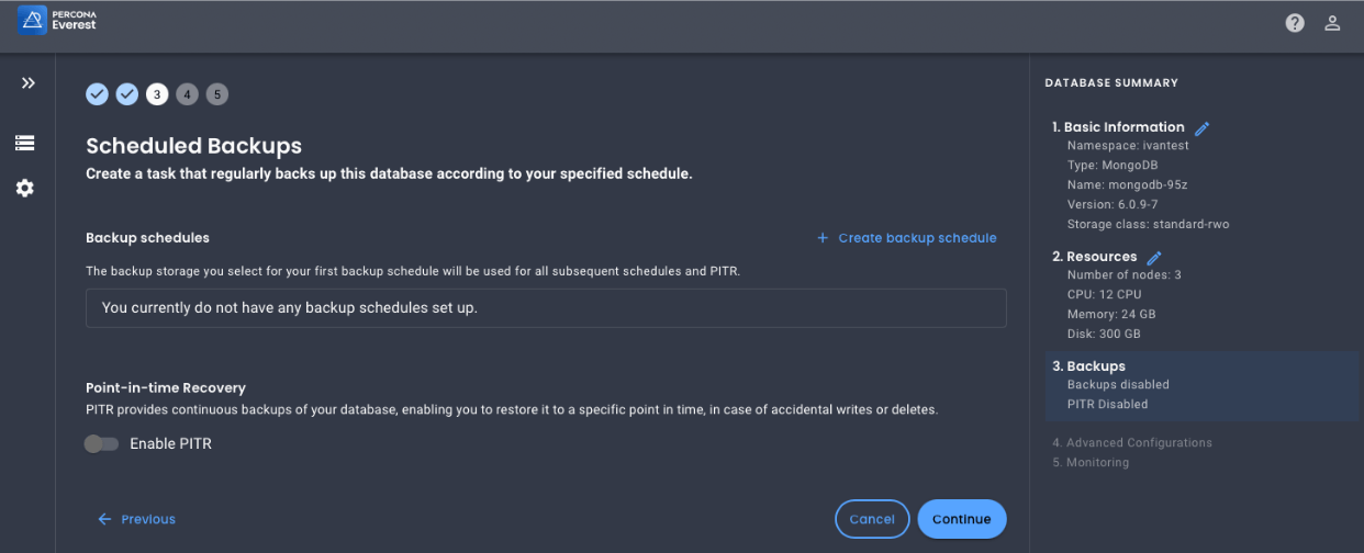 Deploying MongoDB on Kubernetes with Percona Everest