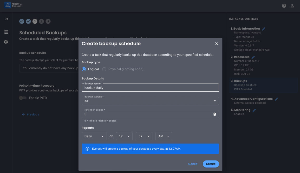 Deploying MongoDB on Kubernetes with Percona Everest