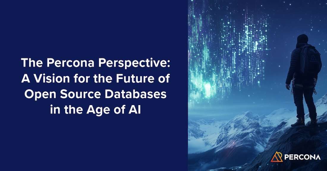 The Percona Perspective: Open-source databases & AI