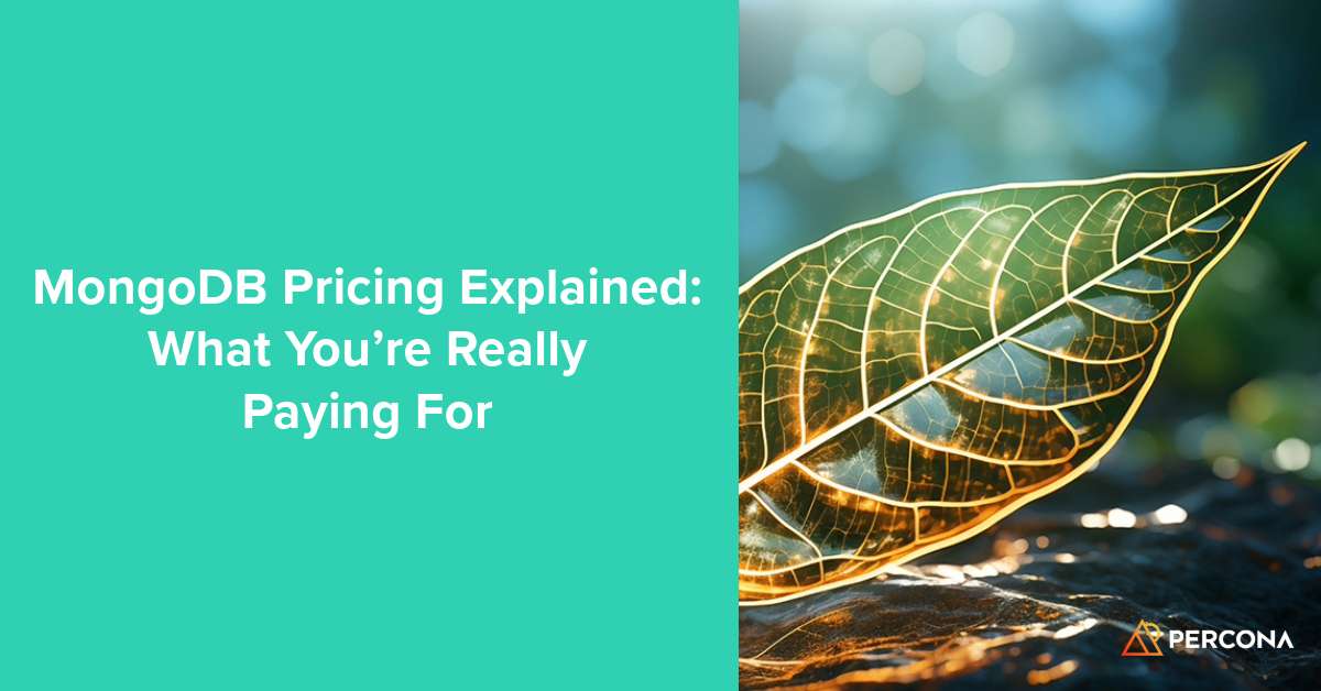 MongoDB Pricing Explained: What You’re Really Paying For