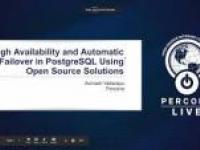 High Availability and Automatic Failover in PostgreSQL on Kubernetes ...