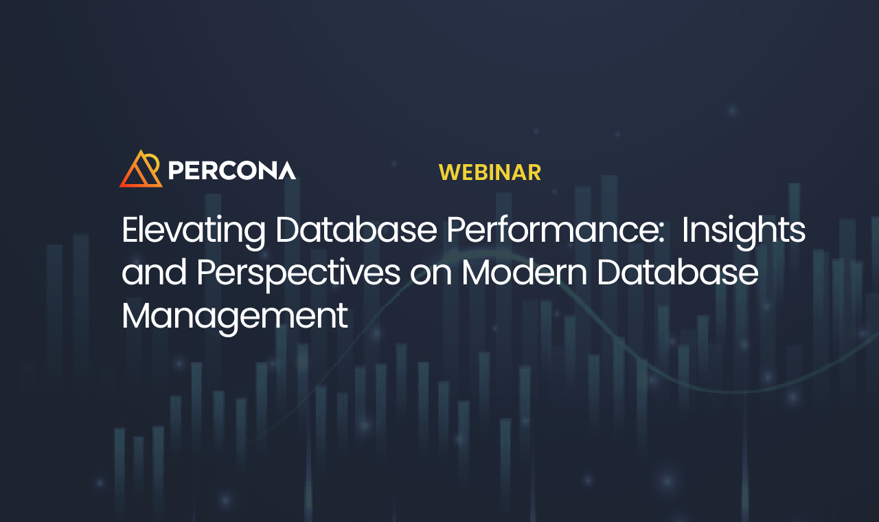 Webinars - Percona