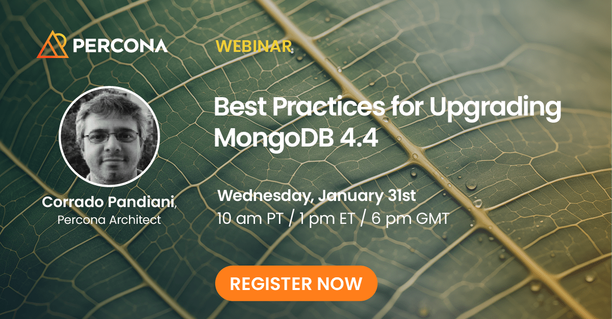 Best Practices For Upgrading Mongodb 44 Percona
